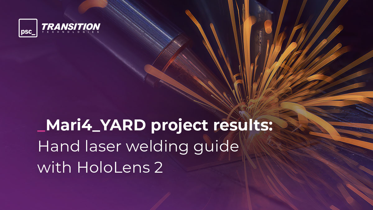 Hand laser welding guide with HoloLens 2 - TT PSC